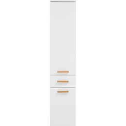 Hochschrank Schildmeyer, B:32,7cm H:160,1cm T:35,3cm, wei&szlig;, FSC-zertifizierter Holzwerkstoff, Badezimmer, Schr&auml;nke, "Duo"