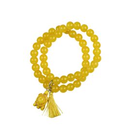 Damen Armband "Tartaruga", gelb, Collezione Alessandro, Glas, Armb&auml;nder