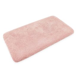 Badematte OTTO HOME, H:30mm, rosa, Polyester, Badematten, "Kaarin, uni, viele Farben, Badvorleger, Badezimmer Teppich", Badteppich, getuftet,