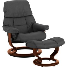 Relaxsessel stressless, B:79cm H:98cm T:76cm, schwarz, Leder PALOMA: Paloma ist ein durchgef&auml;rbtes Semianilin-M&ouml;belleder mit nat&uuml;rlicher Narbung. Es