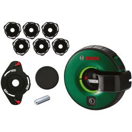 Bosch Home and Garden Linienlaser "Atino", B:12,4cm H:11,5cm L:6,2cm, gr&uuml;n, BOSCH HOME & GARDEN, Lasermessger&auml;te, selbstnivellierend Reichweite max: 1.7 m