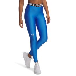 Under Armour Damen Trainingstights "UA HG LEGGING", weiß, Gr. L, Obermaterial: 87% Polyester, 13% Elasthan, Hosen