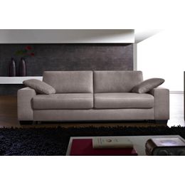 Schlafsofa Bali, B:212cm H:83cm T:100cm, grau, Wohnzimmer, Sofas, "Norwalk, Dauerschläfer", in 140er und 160er Breite, 3 Varianten, auch mit