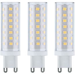 Paulmann LED-Leuchtmittel "Stiftsockel 3x5W G9 Neutralwei&szlig;", &Oslash;:1,8cm, transparent, Leuchtmittel