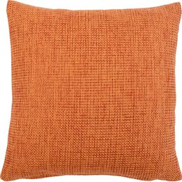 G&ouml;zze Kissenh&uuml;llen G&Ouml;ZZE, B:50cm L:50cm, orange, Polyester, Obermaterial: 100% Polyester, Kissenbez&uuml;ge, "Dallas", in vielen Farben