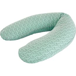 Tr&auml;umeland Stillkissen TR&Auml;UMELAND, B:40cm L:180cm, gr&uuml;n, Bezug: 100% Baumwolle. F&uuml;llung: 100% Polyester, Funktionskissen, "Stillkissen elastisch Kreise mint"
