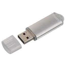 Hama USB-Stick "Laeta, USB 2.0", 128 GB, silber, USB-Sticks