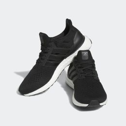 Herren Sneaker "ULTRABOOST 1.0 LAUFSCHUH", adidas Sportswear, Gr. 41, schwarz, Synthetik, Textil, Schuhe
