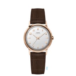 Timex Damen Quarzuhr "MARLIN", braun, Armbanduhren, Armbanduhr, Damenuhr, Lederarmband, Leuchtzeiger