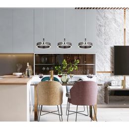 Globo LIGHTING H&auml;ngeleuchte "HENDRICKS", H: 125cm, 1 Stk., braun, Wohnzimmer, Leuchten, H&auml;ngelampe Esszimmer-Leuchte Esstischleuchte Wohnzimmer