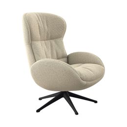 Relaxsessel FLEXLUX, B:70cm H:104cm T:79cm, beige, 100% Polyester, Wohnzimmer, Sessel, "Haze, hervorragender Komfort, Echtleder oder sanfter Stoff",
