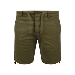 INDICODE Herren Leinenhose "Leinenhose IDMoses", gr&uuml;n, Gr. XL, Obermaterial: 55% Leinen LI. 45% Baumwolle CO., Hosen
