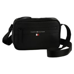 Tommy Hilfiger Damen Mini Bag "ESSENTIAL PU EW REPORTER", schwarz, Polyurethan, Strukturmuster, unifarben, Taschen, in schlichter Optik