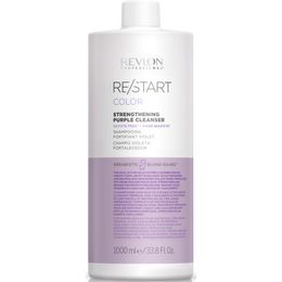 Kinder Haarshampoo "Re/Start COLOR Purple Cleanser 1000 ml", 1.000ml, lila, Revlon PROFESSIONAL, Haarpflegemittel, Neutralisiert Gelbt&ouml;ne,
