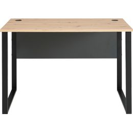 Schreibtisch Innostyle, B:120cm H:77cm T:73cm, braun, Büro, Tische