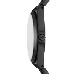 Michael Kors Herren Quarzuhr "LENNOX", schwarz, Armbanduhren, Armbanduhr, Herrenuhr, Edelstahlarmband, analog