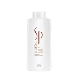 Wella SP Haarshampoo "Luxe Keratin Protect Shampoo", 1.000mltransparent, Haarpflegemittel, pflegende Öle verbessern die Haarstruktur