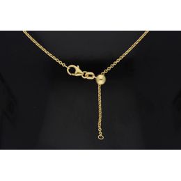 Adelia´s ADELIA ́S Damen Kette mit Anhänger "Schmuckset - Set mit Halskette 333 Gold Kreuz Anhänger", Gold, gold, Gold, Halsketten, Schmuckset - Set mit