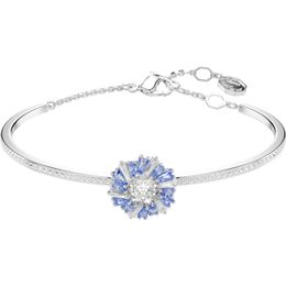 Swarovski Damen Armreif "Idyllia E Florere Blume", M, Metall, bunt, Metall, Armb&auml;nder, mit Swarovski Kristall