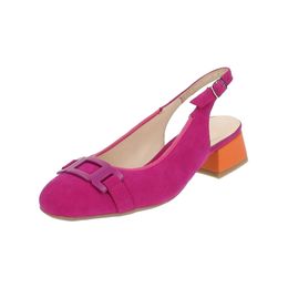 Ara Damen Pumps "Ara Pumps Veloursleder/Textil", Gr. 38,5, pink, Textil, Veloursleder, Schuhe