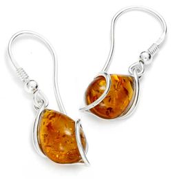 OSTSEE-SCHMUCK Damen Paar Ohrh&auml;nger "- Romy - Silber 925/000 - Bernstein", Silber 925 (Sterlingsilber), silber, Silber 925 (Sterlingsilber), Ohrringe