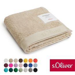 Handtuch s.Oliver, B:50cm L:100cm, beige, Walkfrottier, Baumwolle, Handtücher, "s.Oliver, Premium Qualität, 600 gr/m², auch als Sets erhältlich",