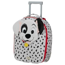 Samsonite Kinder Kinderkoffer "HAPPY SAMMIES DISNEY Dalmatian Patch", schwarz-weiß, Polyester, festlich, Koffer, Kindergepäck Kindertrolley
