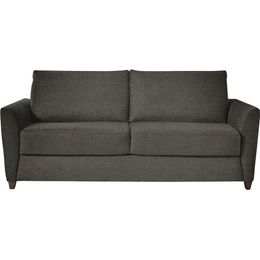 Schlafsofa Bali, B:195cm H:93cm T:103cm, grau, Wohnzimmer, Sofas, "Dallas, Dauerschläfer", in 140er und 160er Breite, inkl. Ergoflex-Unterfederung