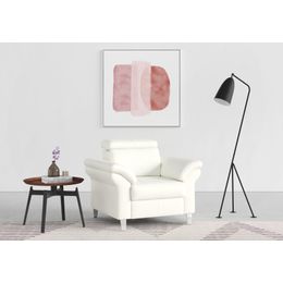 Sit & More Sessel SIT & MORE, B:101cm H:84cm T:93cm, wei&szlig;, Luxus-Microfaser ALTARA NUBUCK (100% Polyester);Struktur (100% Polyester);Flachgewebe (90% Polyester;