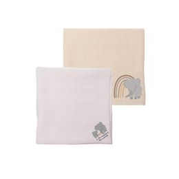 Liliput Baby Spucktuch "Elefant", bunt, Baumwollmischung, Schnuffelt&uuml;cher, mit s&uuml;&szlig;em Motiv