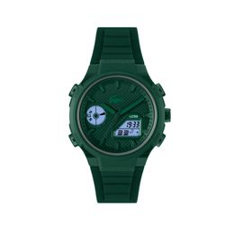 Lacoste Herren Quarzuhr "LC33"dunkelgr&uuml;n, Armbanduhren, Quarzuhr, Armbanduhr, Herrenuhr, Silikonarmband, analog, digital, Tag