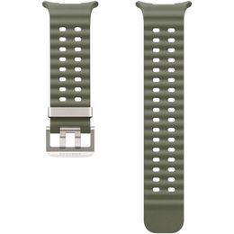 Samsung Kinder Uhrenarmband "Marine Band für Watch Ultra", 23cm, grün, Kautschuk, Metall, Uhrenarmbänder
