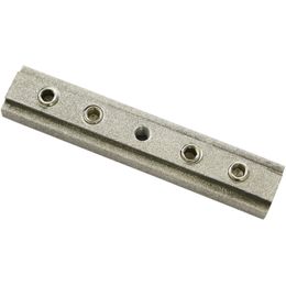 Verbinder Gardinia, B:1,9cm H:5cm L:5cm &Oslash;:1,9cm, silber, Gardinenstangenhalterungen, "f&uuml;r Gardinenstangen Kira mit Innenlauf II", Serie