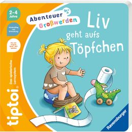 Ravensburger "tiptoi Abenteuer Großwerden - Liv geht aufs Töpfchen" Made in Europe