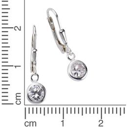 Firetti Damen Paar Ohrh&auml;nger "Schmuck Geschenk, Ohrringe Solit&auml;r, Silber 925", Silber 925 (Sterlingsilber), silber, Silber 925 (Sterlingsilber),