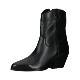 Lazamani Damen Stiefelette "Lazamani Stiefelette Leder", Gr. 37, schwarz, Leder, Schuhe