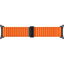 Samsung Kinder Uhrenarmband "Trail Band für Watch Ultra", 23cm, orange, Metall, Nylon, Uhrenarmbänder