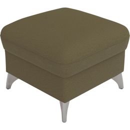 Sit & More Polsterhocker SIT & MORE, B:63cm H:48cm T:74cm, gr&uuml;n, 100% Polyester, Hocker, "Astoria", Passend zur "Astoria"-Serie