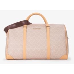 Valentino Handbags VALENTINO BAGS Damen Henkeltasche "HAND DUFFER BAG LADY RE", beige, Polyurethan, Taschen, Henkeltasche, Reisetasche, Umhängetasche