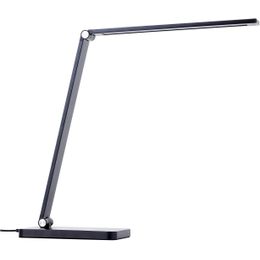 my home LED Schreibtischlampe "Nuvo", 1, H: 37,5cm, 1 Stk., schwarz, Leuchten, LED 5 W, 610 lm, CCT, dimmbar, USB