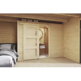 Gartenhaus Lasita Maja, beige, Holzwerkstoff, Gartenhäuser, "Zubehör für DOMEO", bestehend aus 2 Innenwänden