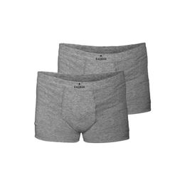 Ragman Herren Boxershorts "Boxershort 2er Pack", Gr. S, grau, Obermaterial: 95% Baumwolle CO. 5% Elasthan EL., Unterhosen