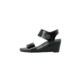 Ca'Shott CA'SHOTT Damen Sandale "Ca'Shott Sandals CASALBERTA", Gr. 39, schwarz, Obermaterial: 100% Leder, Schuhe