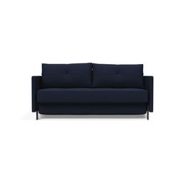 Schlafsofa, B:174cm H:77cm T:103cm, blau, INNOVATION LIVING , Jugendzimmer, Sofas, "Cubed Klappsofa, hochwertige Schlaffunktion, Design und extra