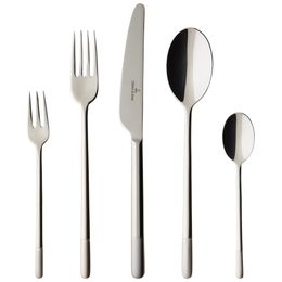 Villeroy & Boch VILLEROY & BOCH Besteck-Set "Tafelbesteck Ella 30er Set silber", silber, Essbesteck-Sets