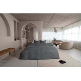 Bettw&auml;sche Kayori, blau, Renforc&eacute; (Bio-Baumwolle), Obermaterial: 100% Baumwolle, Bettw&auml;sche, "Rui", Bio-Baumwolle