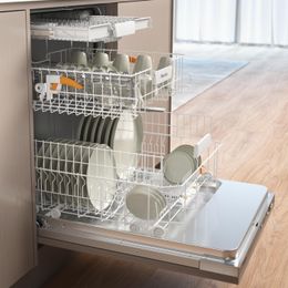 Miele vollintegrierbarer Geschirrsp&uuml;ler "G 5656 SCVi XXL Active", B:59,8cm H:84,5cm T:55cm, silber, Geschirrsp&uuml;ler