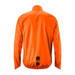 Gonso Herren Fahrradjacke "SAVE JACKET ROAD M", orange, Gr. XXXL, 100% Polyester, Jacken, Herren Radjacke, wasserdichte Rennrad-Regenjacke mit