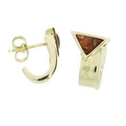 OSTSEE-SCHMUCK Damen Paar Ohrstecker "OSTSEE-SCHMUCK Ohrstecker Ingiara Ohrstecker Ingiara", 14 x 10mm, Gelbgold 333, gelb, Gelbgold 333, Ohrringe