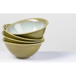 GIPFELST&Uuml;CK M&uuml;slischale "Flussufer", &Oslash; 15cm, bunt, Sch&uuml;sseln, Reaktivglasur, au&szlig;ergew&ouml;hnlicher, visueller Farbverlauf, &Oslash; 15 cm